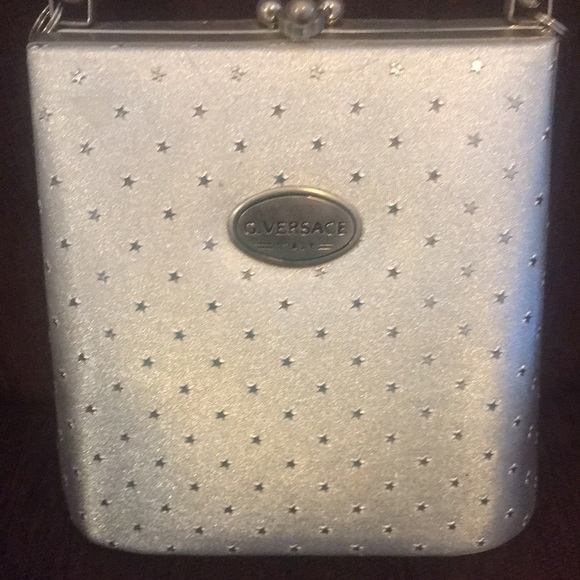 Versace | Bags | Vintage G Versace Silver Star Handbag New Never Used ...